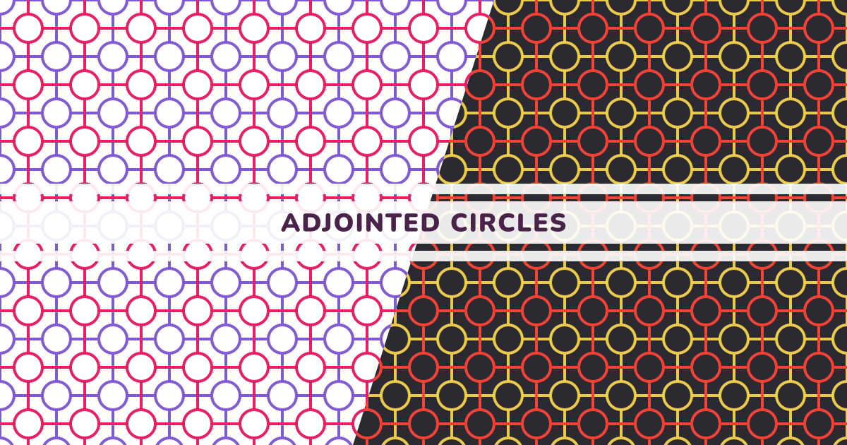 Adjointed Circles - Pattern Monster | SVG Pattern Generator