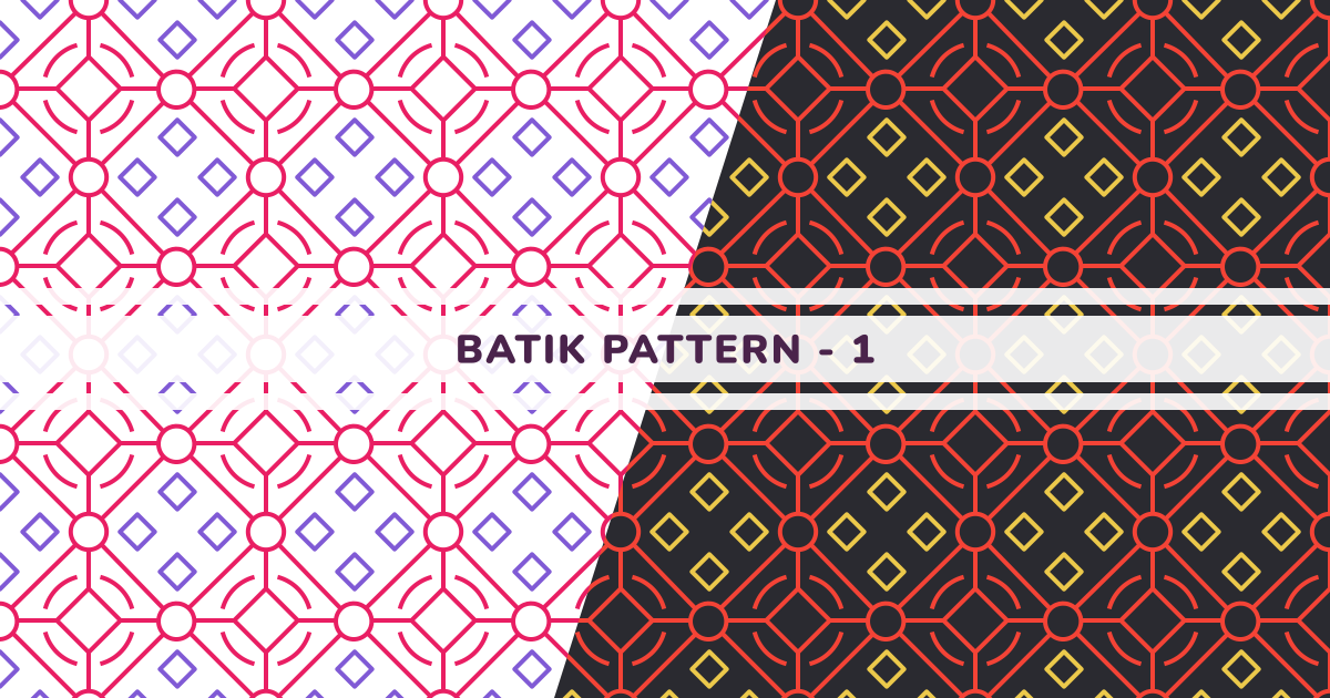 Batik Pattern - 1 - Pattern Monster | SVG Pattern Generator