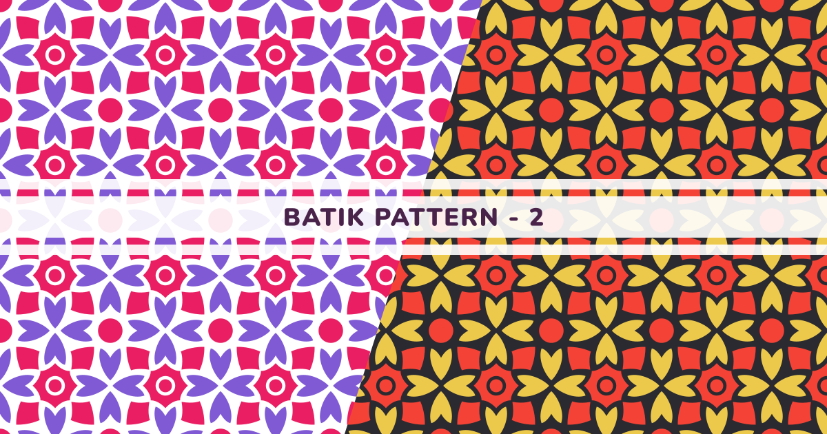 Batik Pattern - 2 - Pattern Monster | SVG Pattern Generator