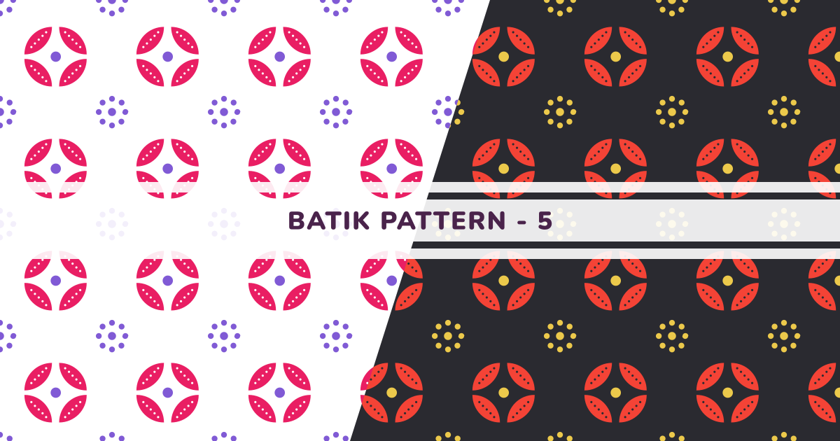 Batik Pattern - 5 - Pattern Monster | SVG Pattern Generator