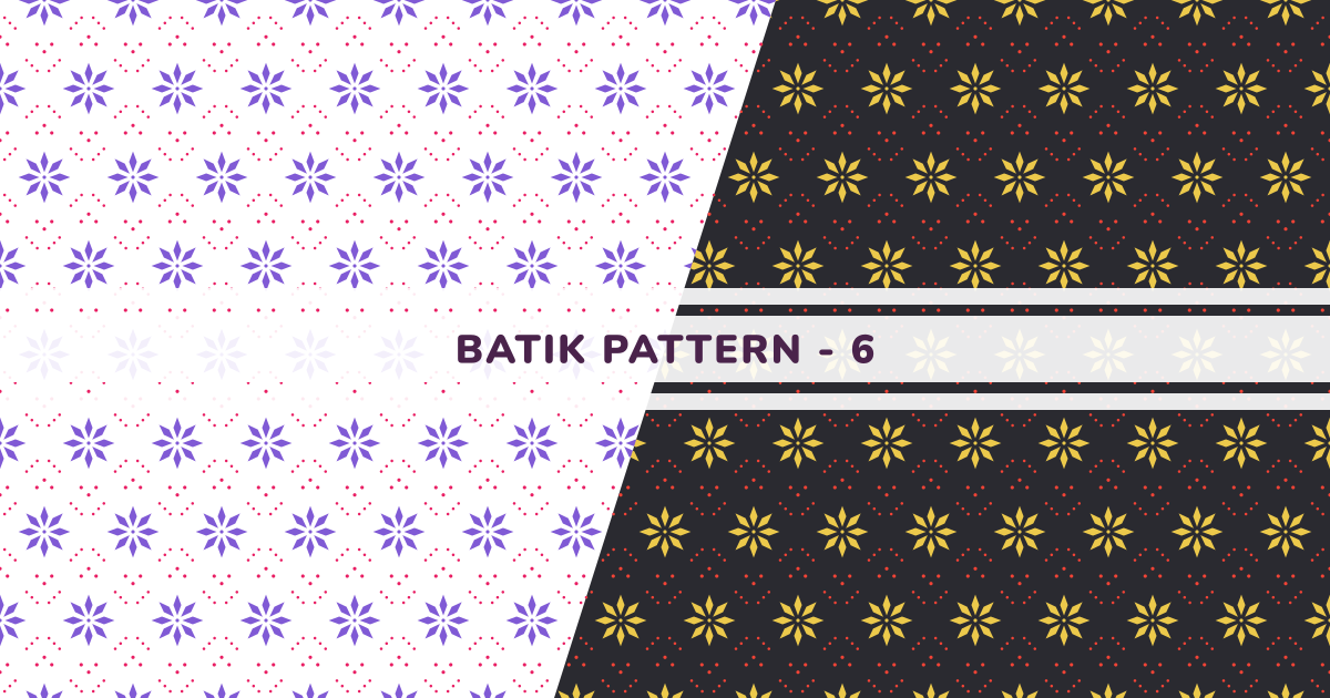 Batik Pattern - 6 - Pattern Monster | SVG Pattern Generator