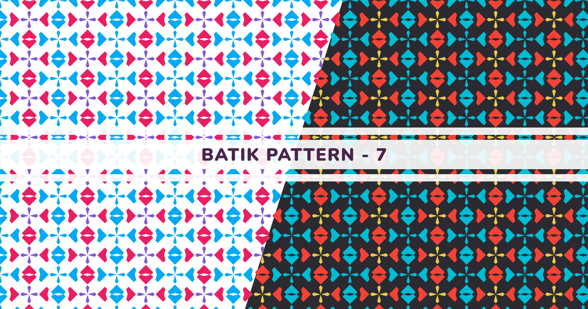Batik Pattern - 7 - Pattern Monster | SVG Pattern Generator