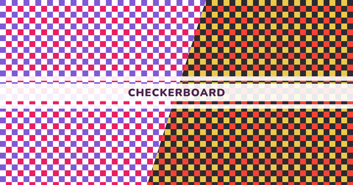 Checkerboard - Pattern Monster | SVG Pattern Generator