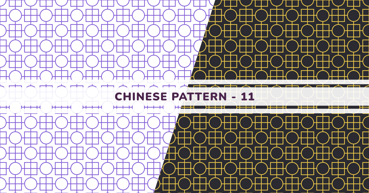 Chinese Pattern - 11 - Pattern Monster | SVG Pattern Generator