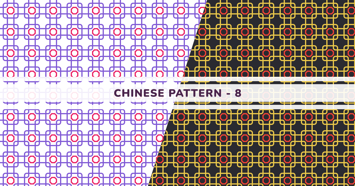 Chinese Pattern - 8 - Pattern Monster | SVG Pattern Generator
