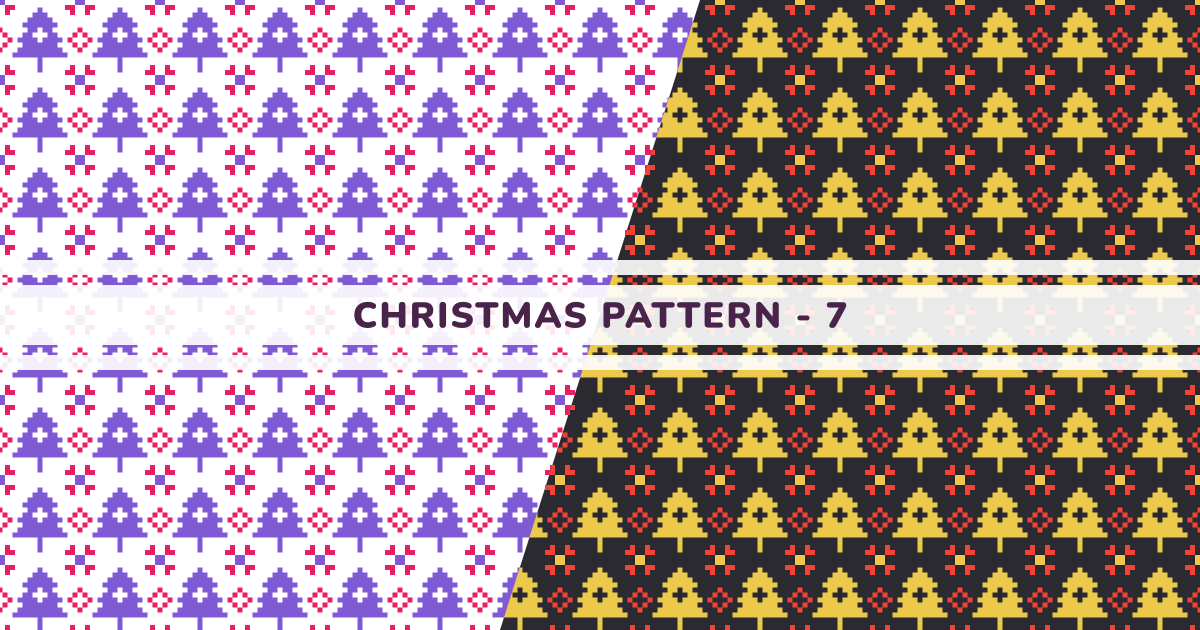 Christmas Pattern - 7 - Pattern Monster | SVG Pattern Generator