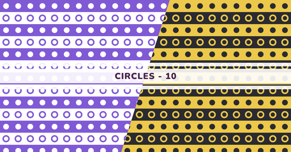 Circles - 10 - Pattern Monster | SVG Pattern Generator