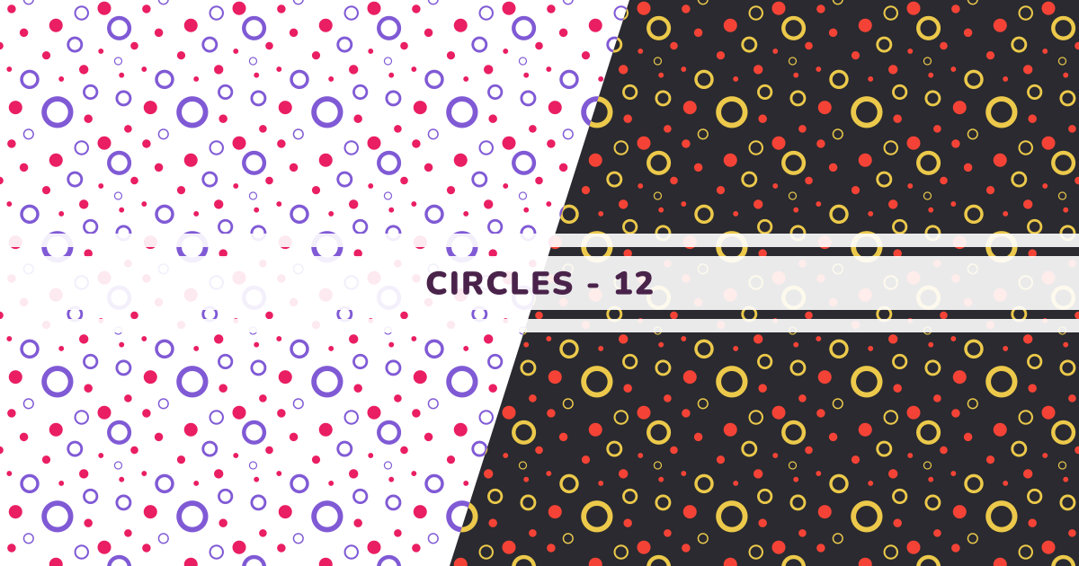 Circles - 12 - Pattern Monster | SVG Pattern Generator