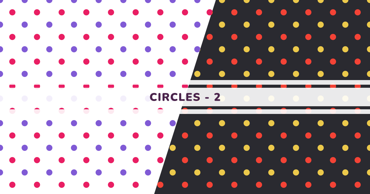 Circles - 2 - Pattern Monster | SVG Pattern Generator