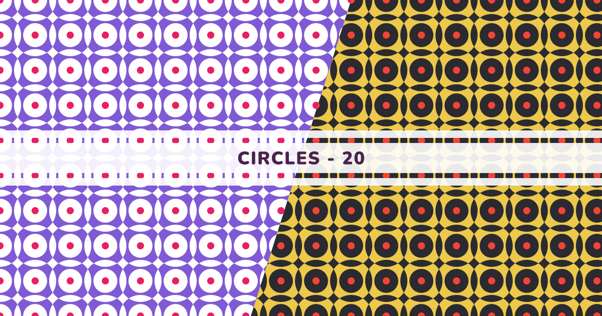 Circles - 20 - Pattern Monster | SVG Pattern Generator