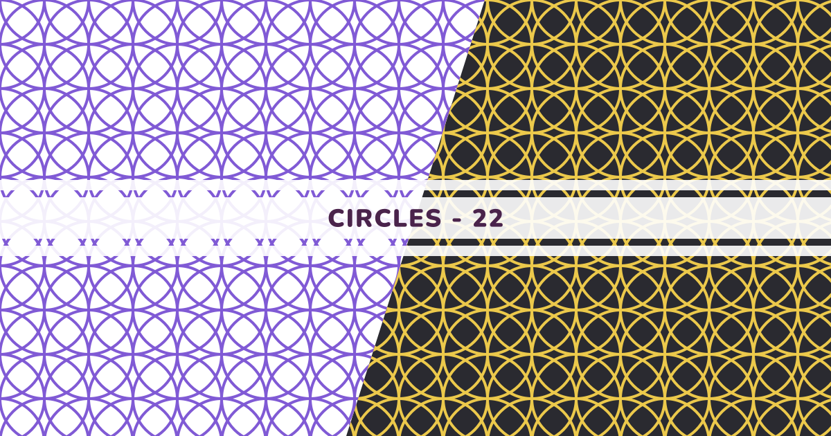 Circles - 22 - Pattern Monster | SVG Pattern Generator