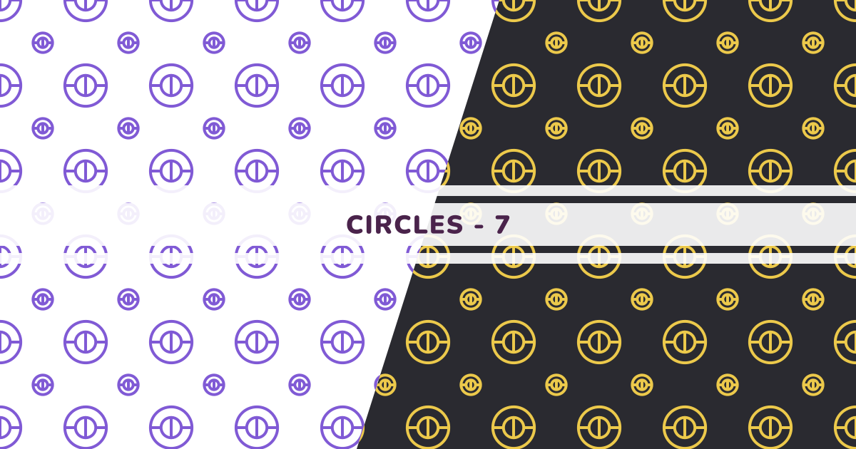 Circles - 7 - Pattern Monster | SVG Pattern Generator