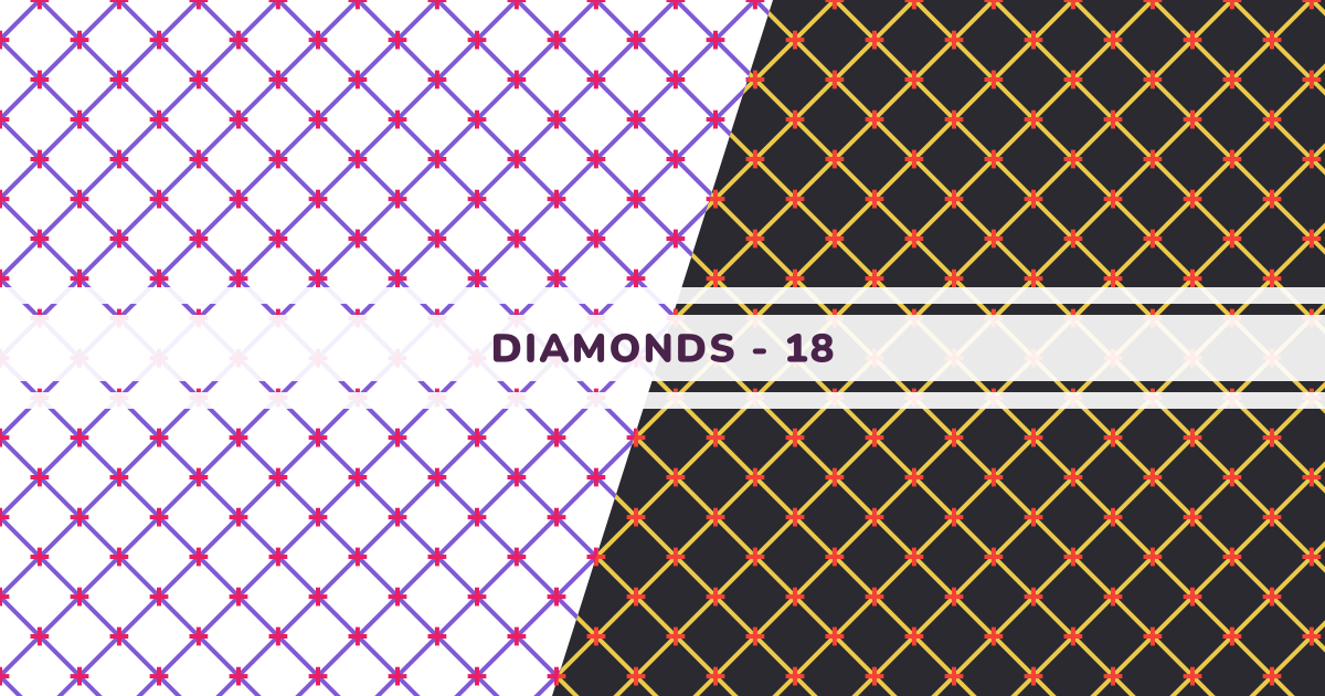 Diamantes - 18 - Pattern Monster | Generador de Patrones SVG