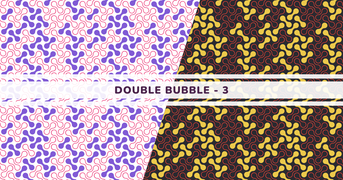 Double Bubble - 3 - Pattern Monster | SVG Pattern Generator