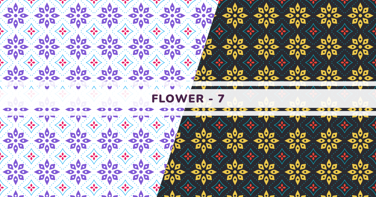Flower - 7 - Pattern Monster | SVG Pattern Generator