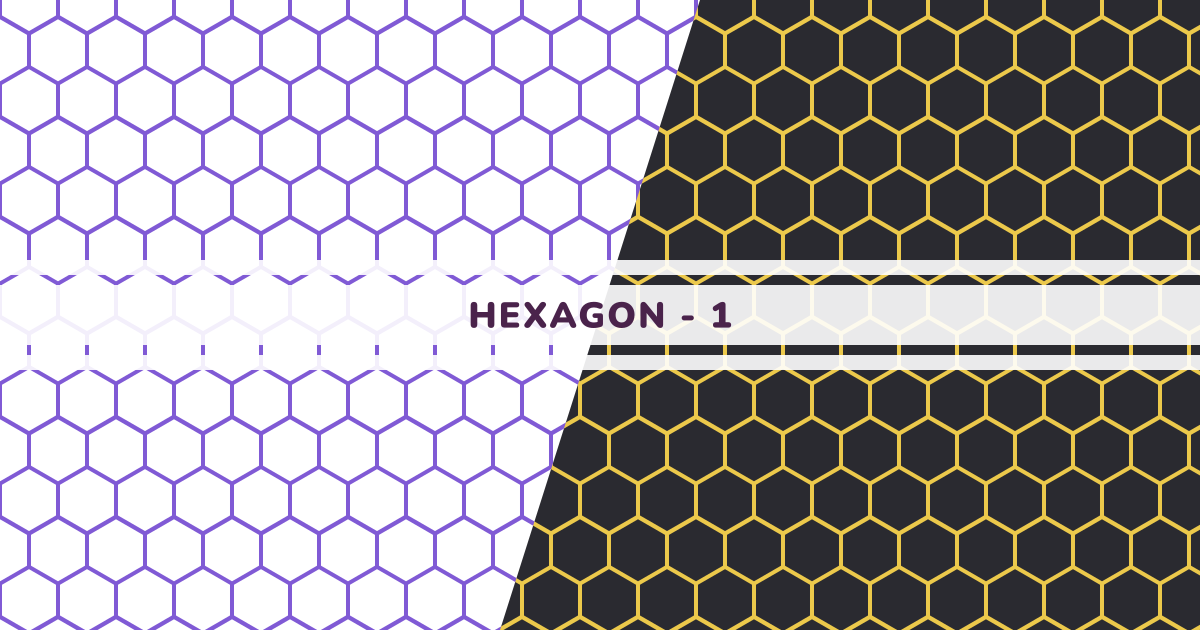 Hexagon - 1 - Pattern Monster | SVG Pattern Generator