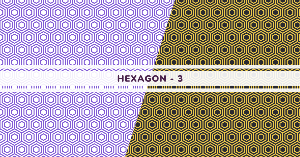 Hexagon - 3 - Pattern Monster | SVG Pattern Generator