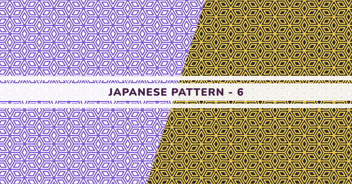 Japanese Pattern - 6 - Pattern Monster | SVG Pattern Generator