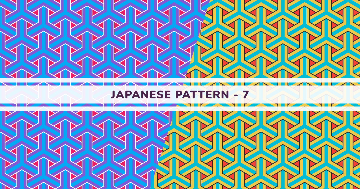 Japanese Pattern - 7 - Pattern Monster | SVG Pattern Generator