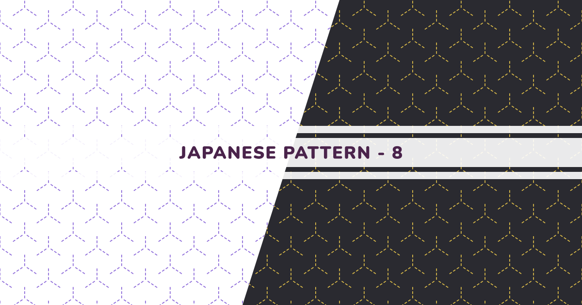 Japanese Pattern - 8 - Pattern Monster | SVG Pattern Generator