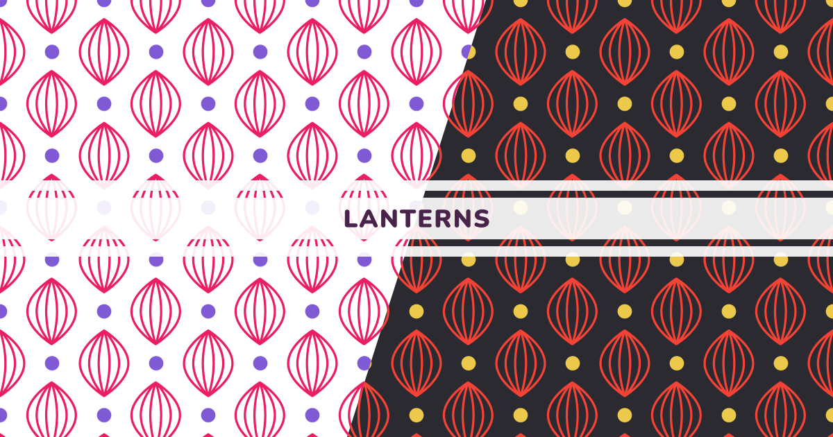 Lanterns - Pattern Monster | SVG Pattern Generator