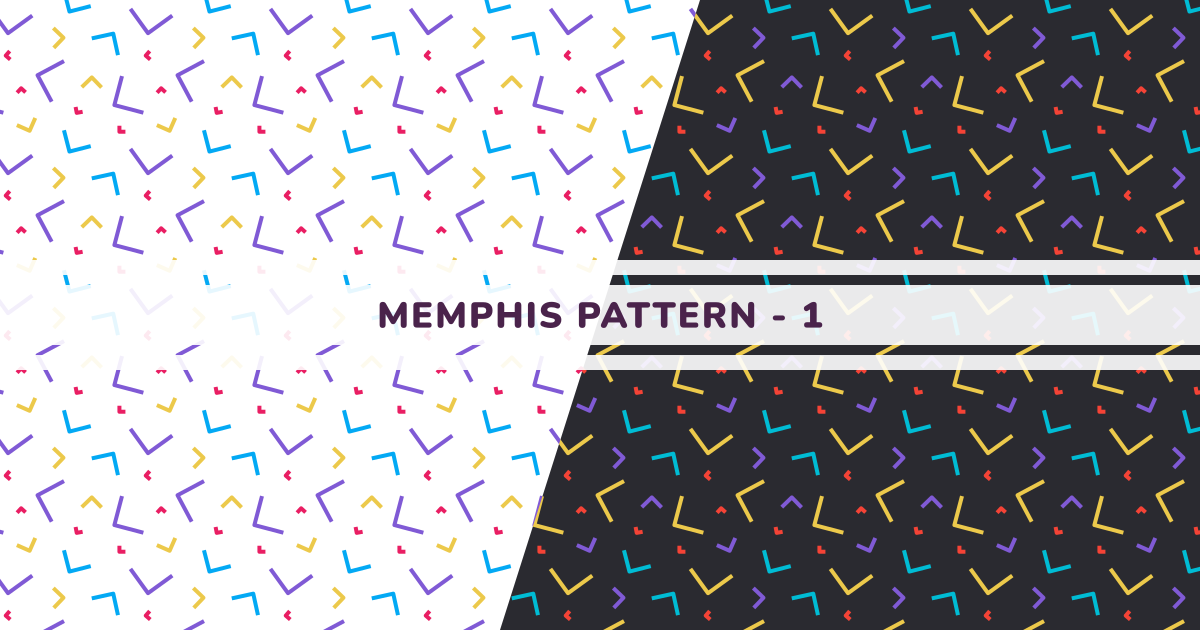 Memphis Pattern - 1 - Pattern Monster | SVG Pattern Generator