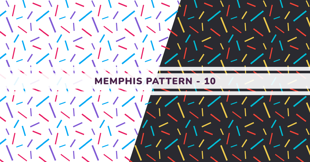 Memphis Pattern - 10 - Pattern Monster | SVG Pattern Generator