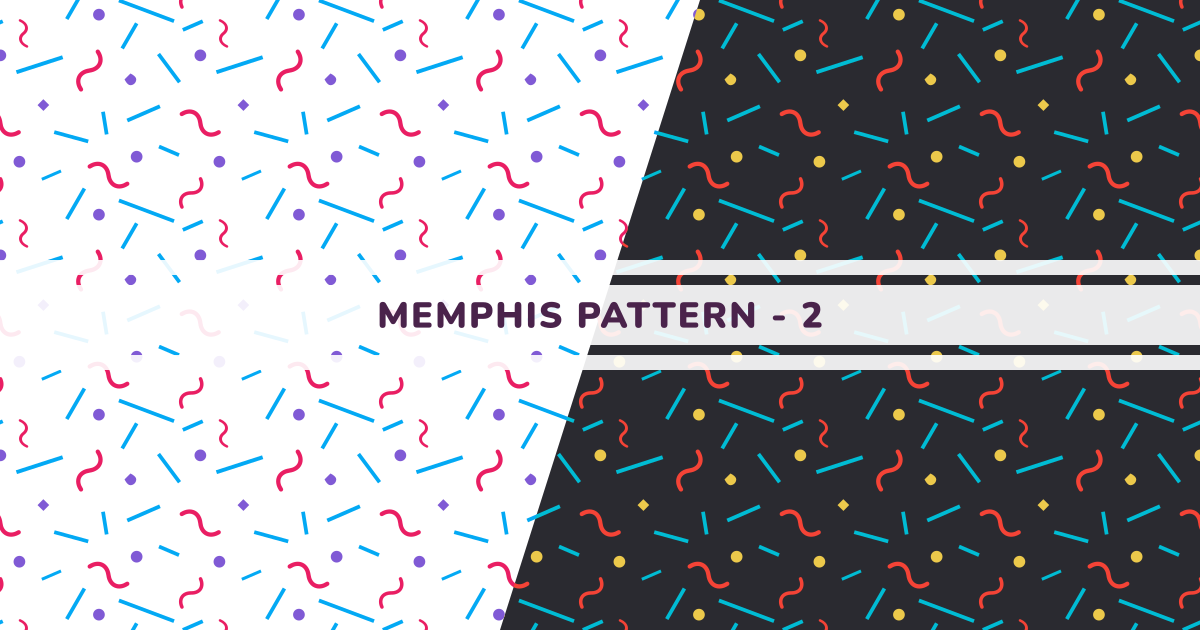 Memphis Pattern - 2 - Pattern Monster | SVG Pattern Generator