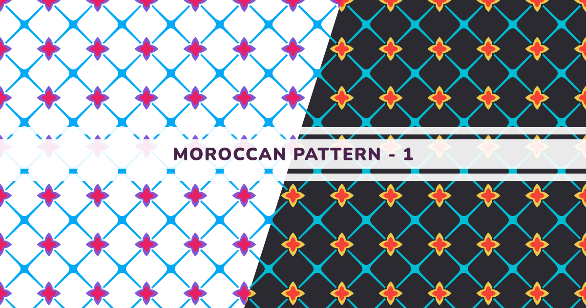 Moroccan Pattern - 1 - Pattern Monster | SVG Pattern Generator