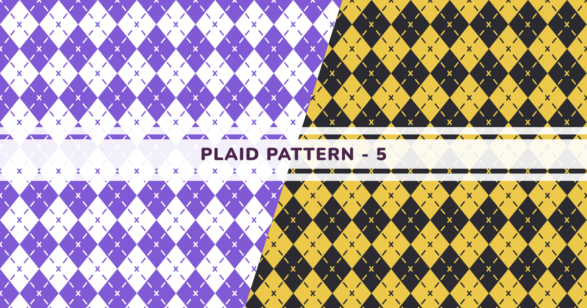 格纹图案 - 5 - Pattern Monster | SVG 图案生成器