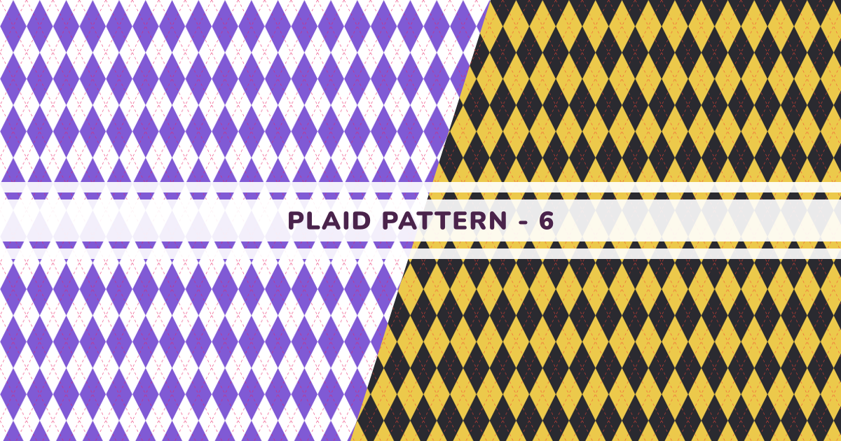 Plaid Pattern - 6 - Pattern Monster | SVG Pattern Generator