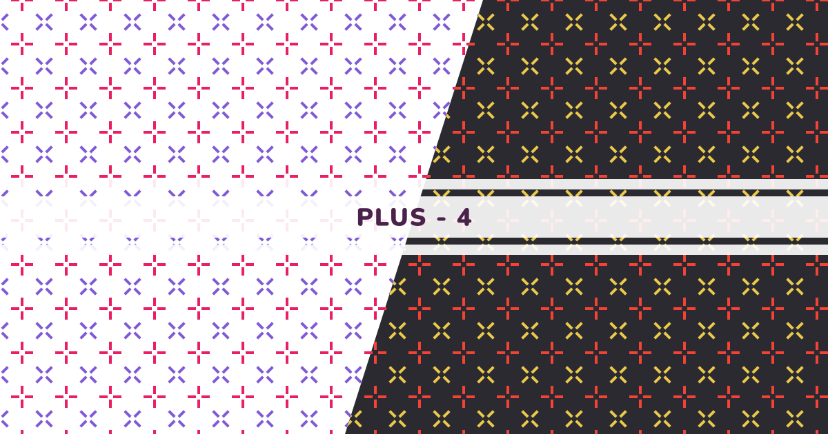 Plus - 4 - Pattern Monster | SVG Pattern Generator