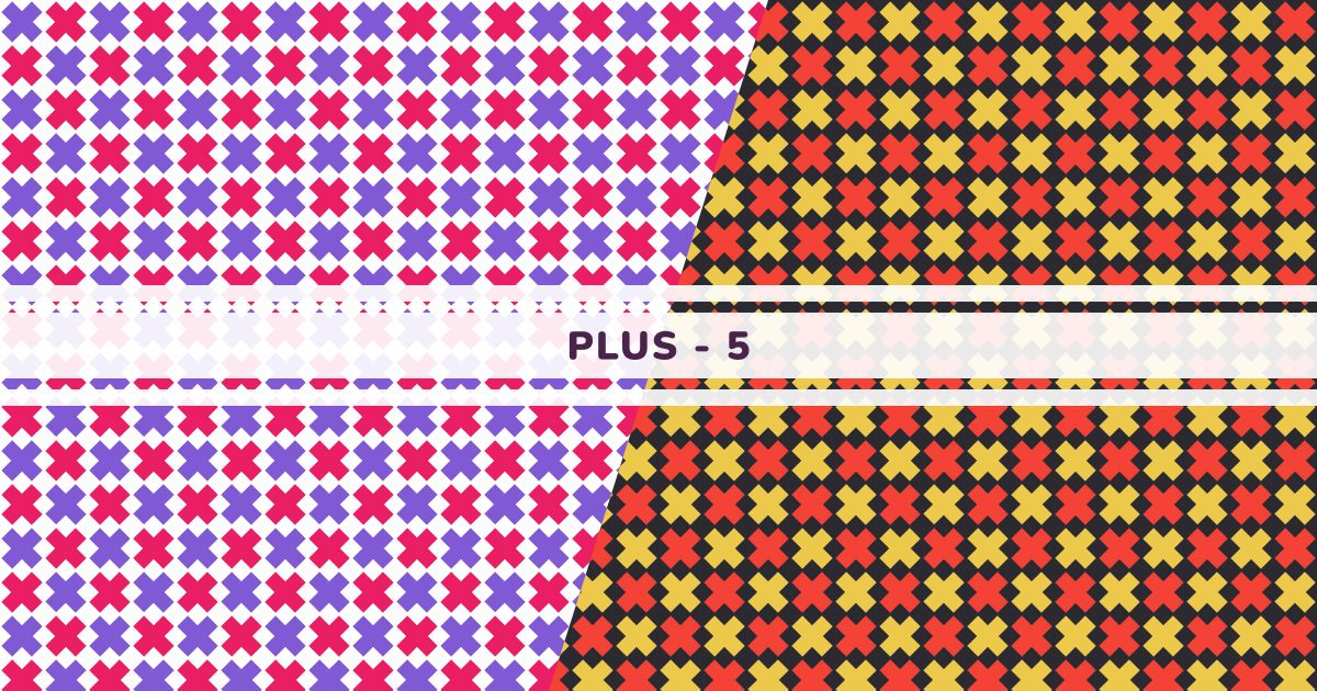 Plus - 5 - Pattern Monster | SVG Pattern Generator