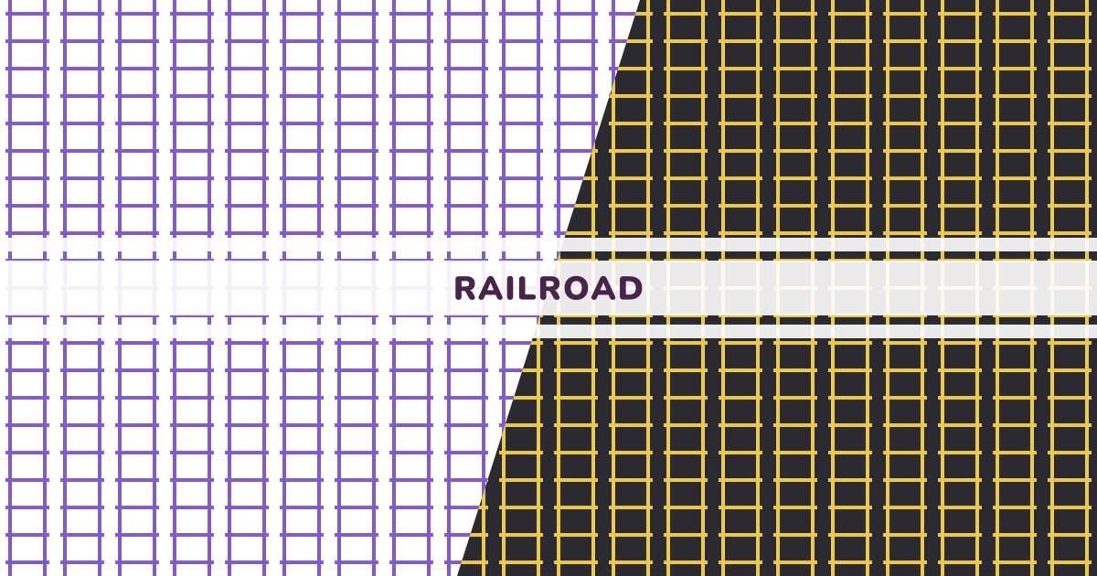 Railroad - Pattern Monster | SVG Pattern Generator