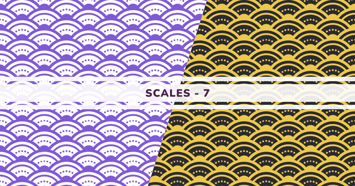 Scales - 7 - Pattern Monster | SVG Pattern Generator