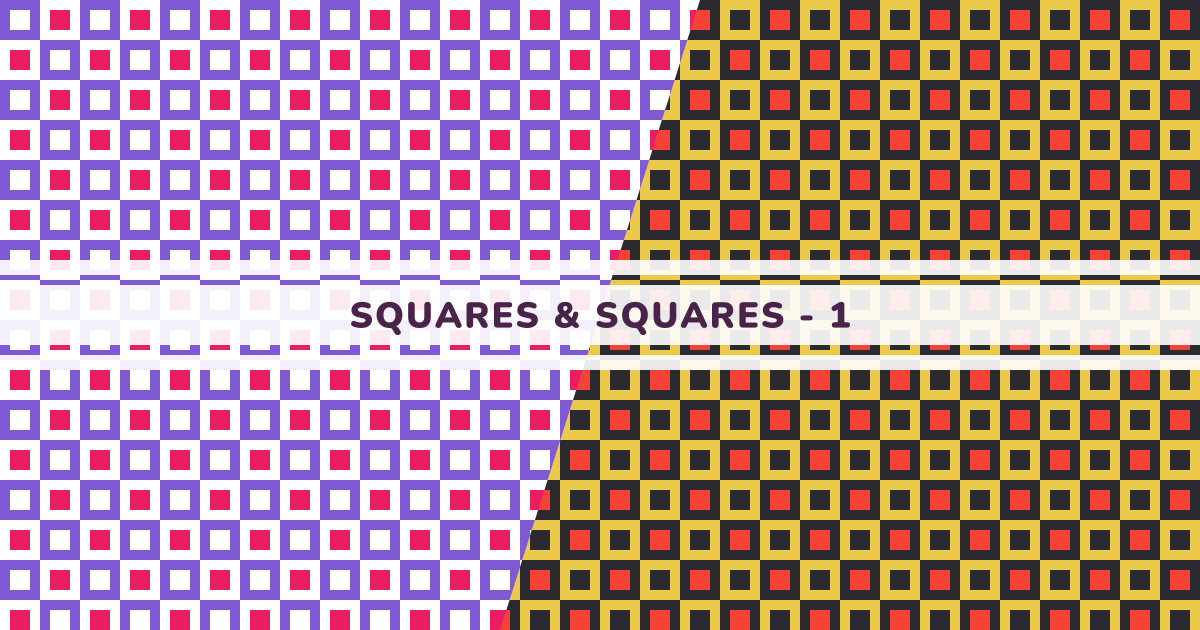 Squares & Squares - 1 - Pattern Monster | SVG Pattern Generator