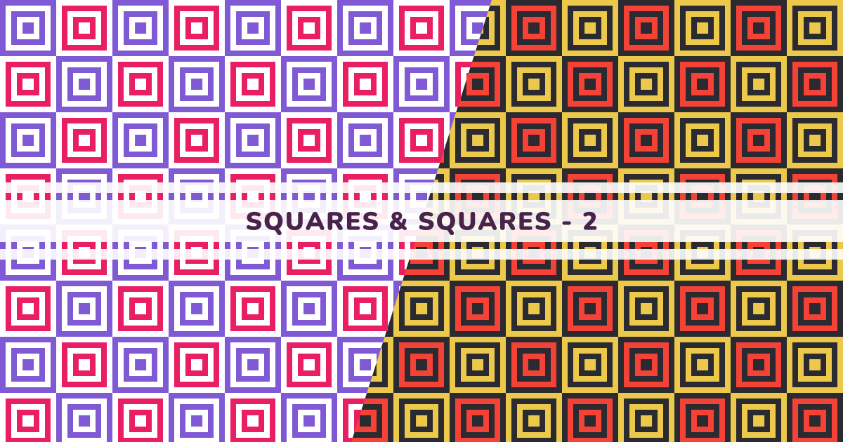 Squares & Squares - 2 - Pattern Monster | SVG Pattern Generator