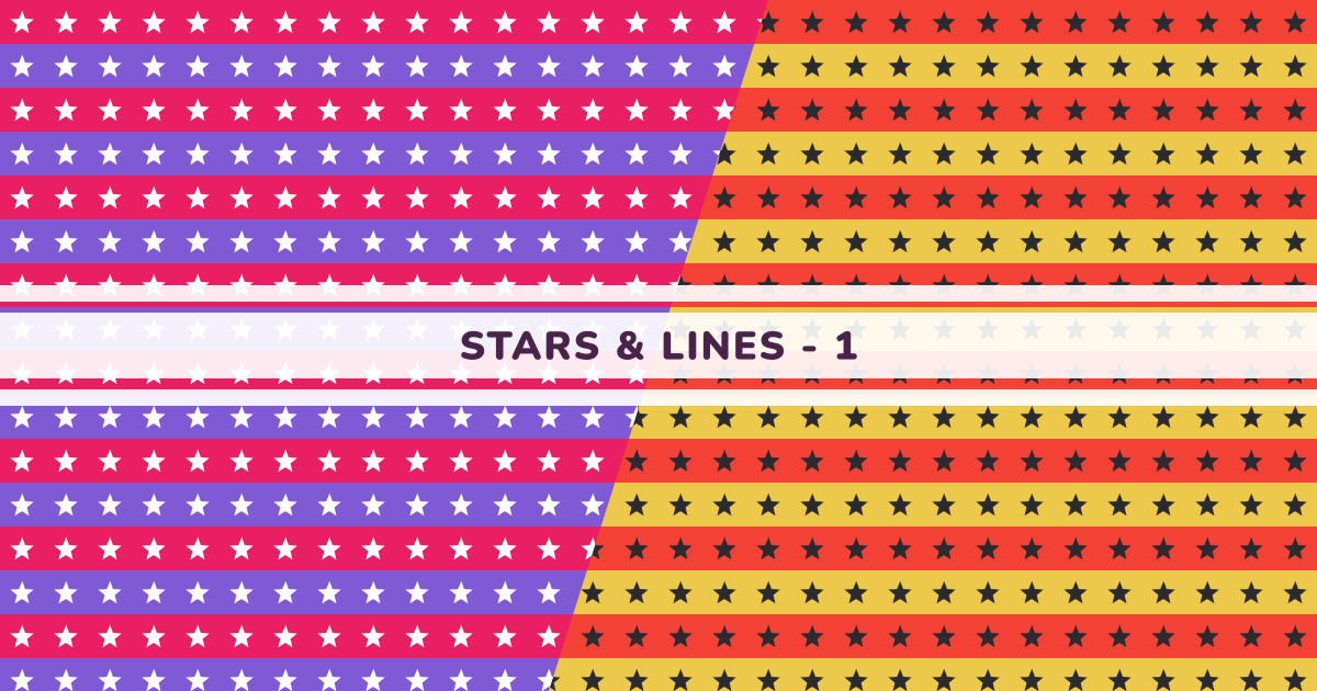 Stars & Lines - 1 - Pattern Monster | SVG Pattern Generator
