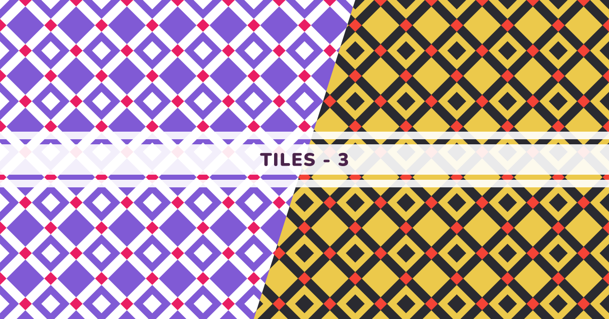 Tiles - 3 - Pattern Monster | SVG Pattern Generator
