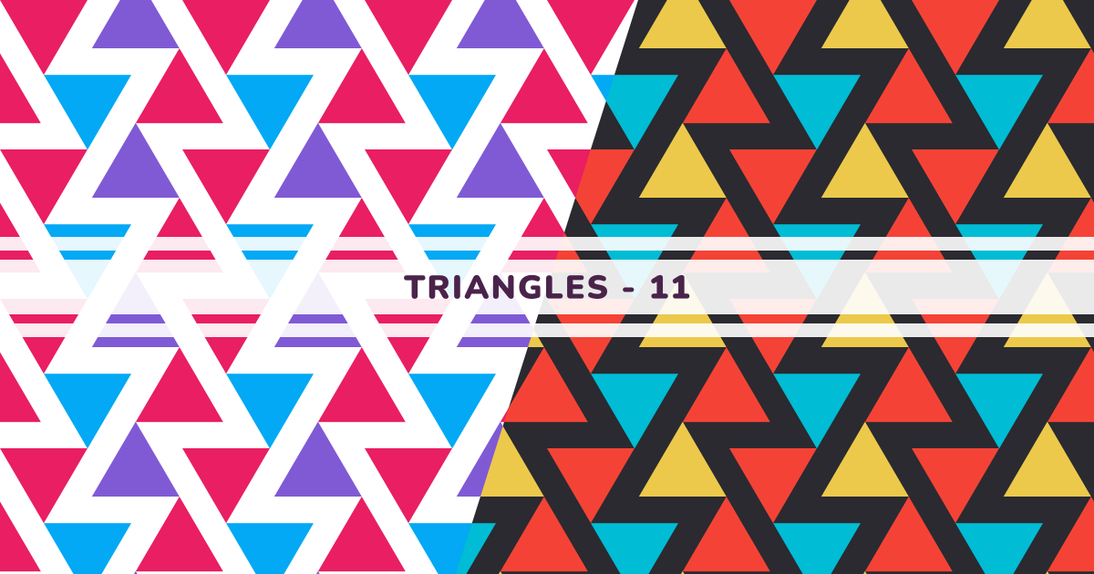 Triangles - 11 - Pattern Monster | SVG Pattern Generator