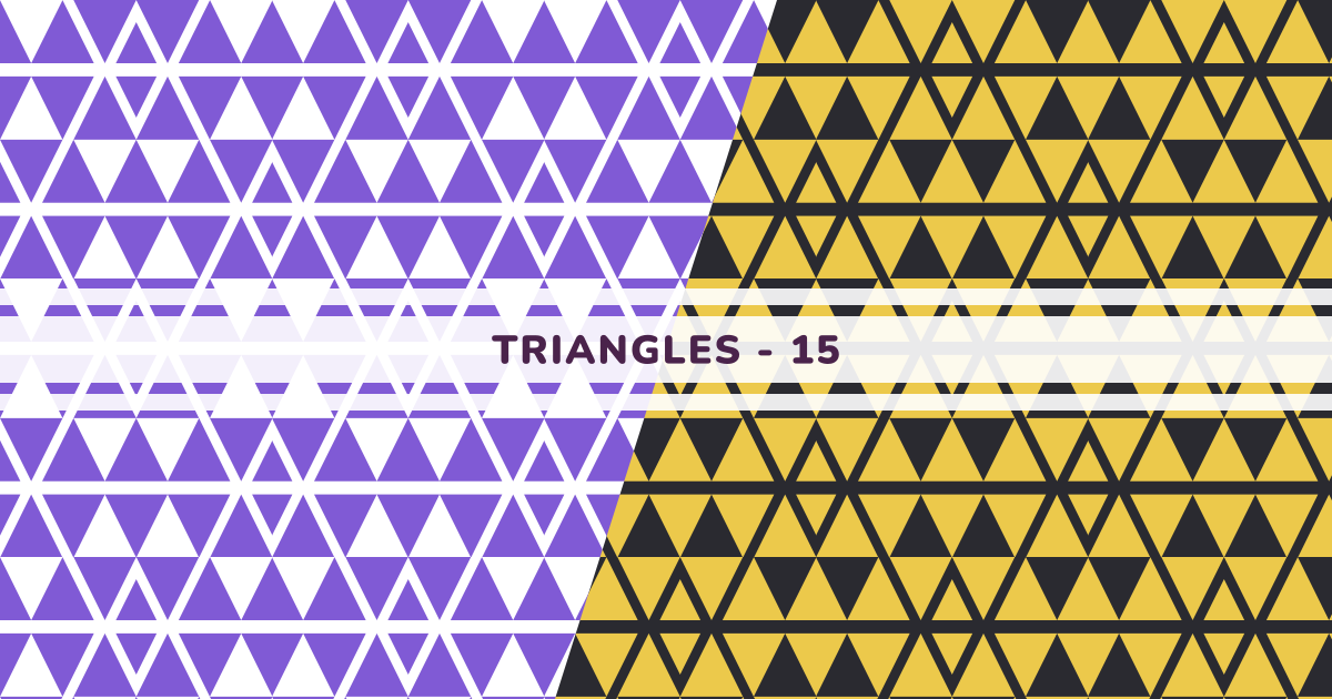 Triangles - 15 - Pattern Monster | SVG Pattern Generator