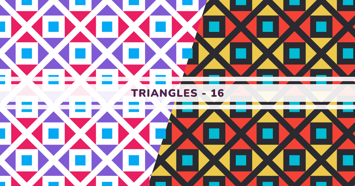 Triangles - 16 - Pattern Monster | SVG Pattern Generator