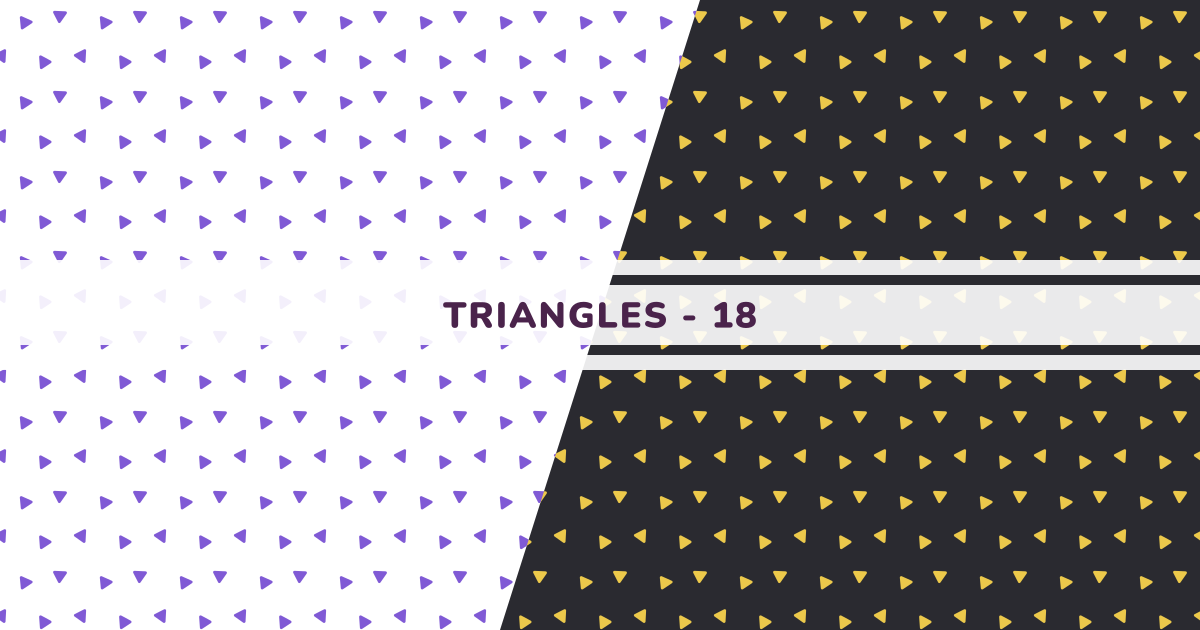 Triangles - 18 - Pattern Monster | SVG Pattern Generator