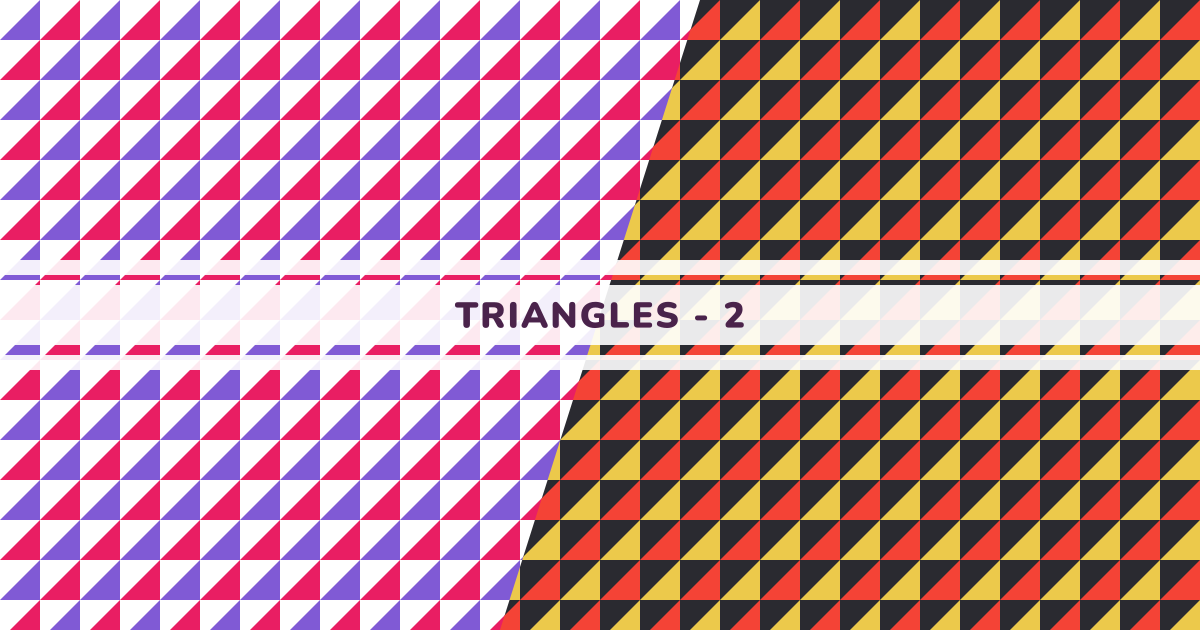 Triangles - 2 - Pattern Monster | SVG Pattern Generator