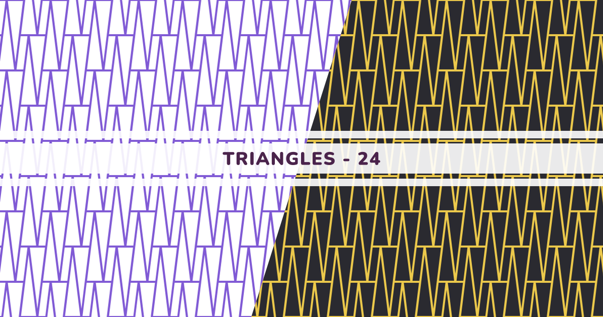 Triangles - 24 - Pattern Monster | SVG Pattern Generator