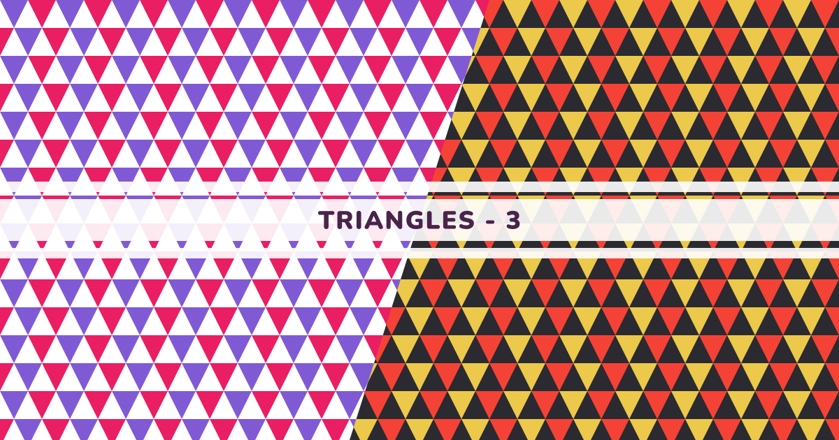 Triangles - 3 - Pattern Monster | SVG Pattern Generator