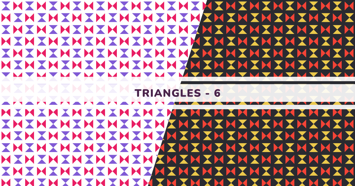 Triangles - 6 - Pattern Monster | SVG Pattern Generator