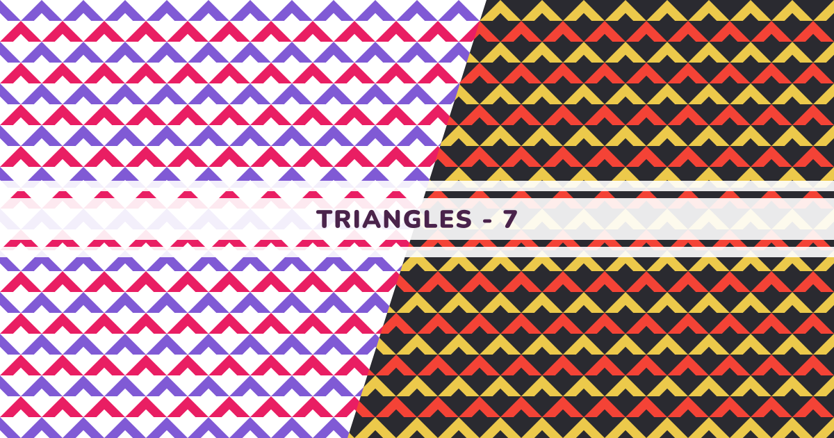 Triangles - 7 - Pattern Monster | SVG Pattern Generator