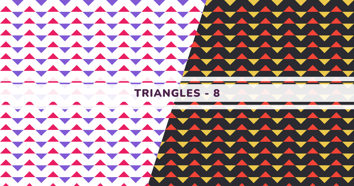 Triangles - 8 - Pattern Monster | SVG Pattern Generator