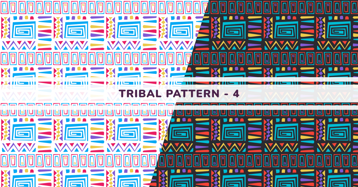 Tribal Pattern - 4 - Pattern Monster | SVG Pattern Generator